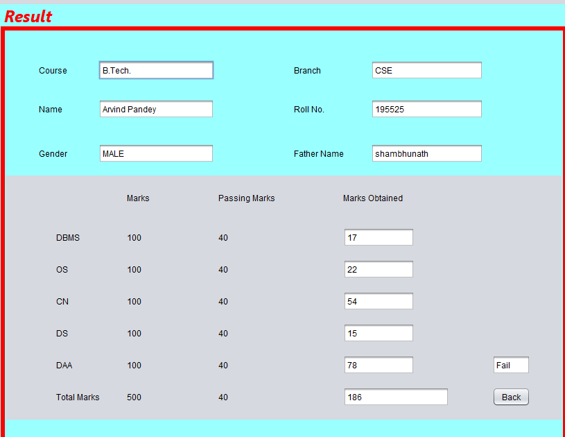 GitHub - atulya2105/Student-Result-Manemgement-System: Student Result ...