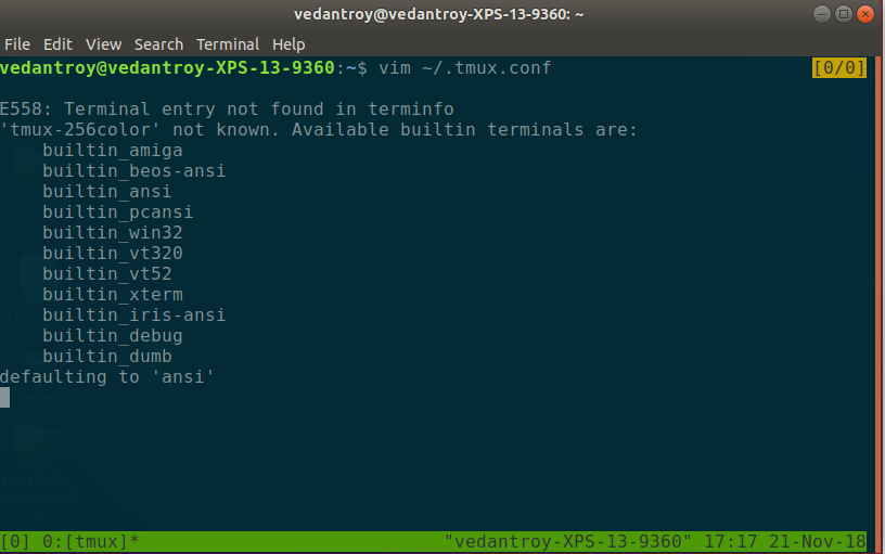 Vim Cant Recognize Tmux 256color · Issue 3630 · Vimvim · Github