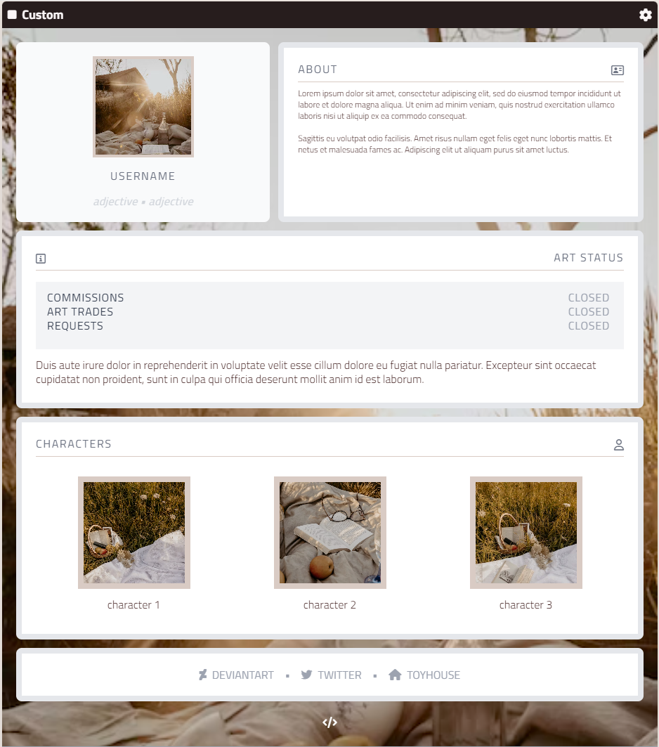 GitHub - phthallo/buzzlycodes: A set of various F2U custom widget ...