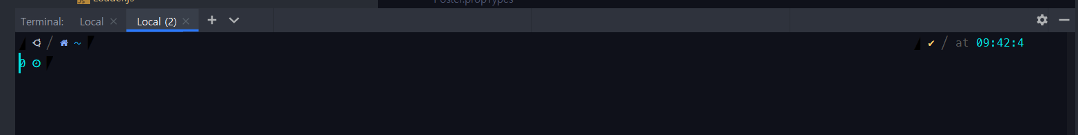 P10K installed through oh my zsh in wsl2. terminal gets broken in IntelliJ IDEA · Issue #1549 ...