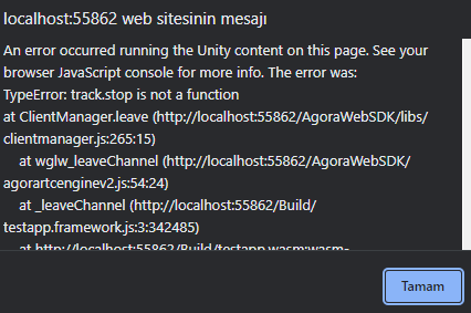[BUG] Stopping screenshare with audio not working · Issue #103 · AgoraIO-Community/Agora_Unity ...