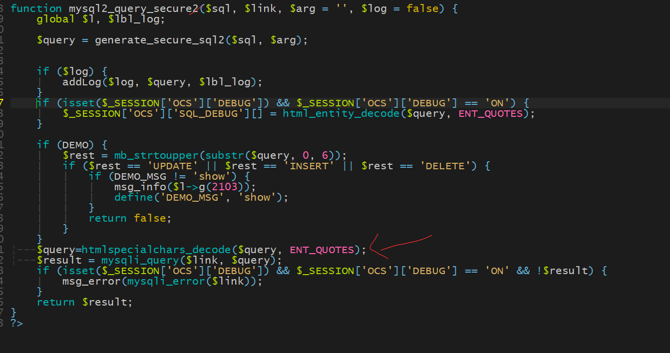 Bug To Decode Back And Etc · Issue 1455 · Ocsinventory Ngocsinventory Ocsreports · Github 