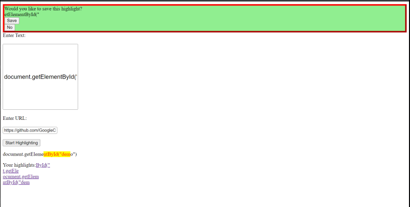 GitHub - rahulnshah/HACKNYU2022Highlighter-Bookmarker-: A free chrome ...