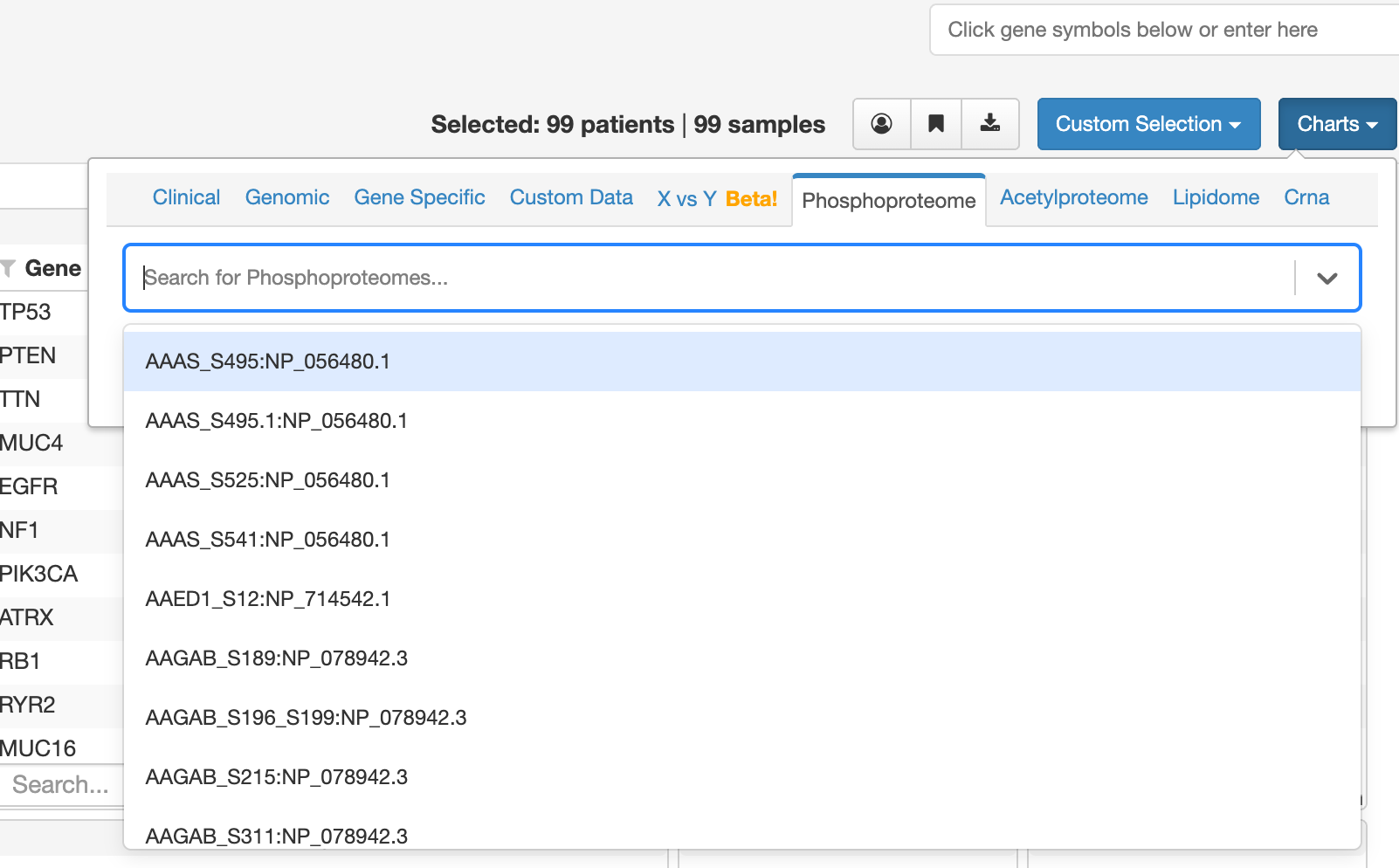 Optimizing dropdown menu for generic assays · Issue #9155 · cBioPortal ...