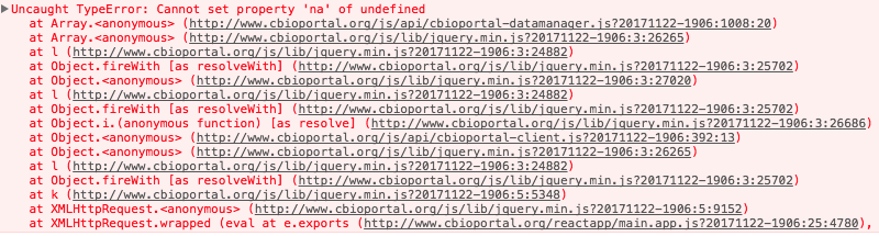 Heatmap Not Working · Issue 3459 · Cbioportalcbioportal · Github