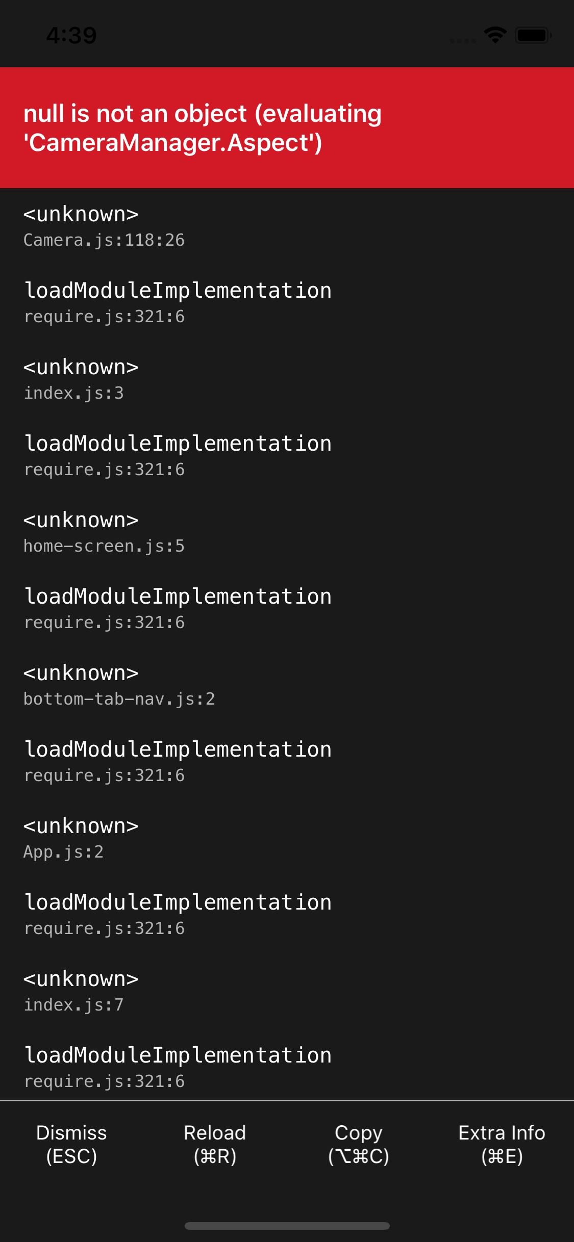 null is not an object (evaluating 'CameraManager.Aspect') · Issue #2132 · react-native-camera ...