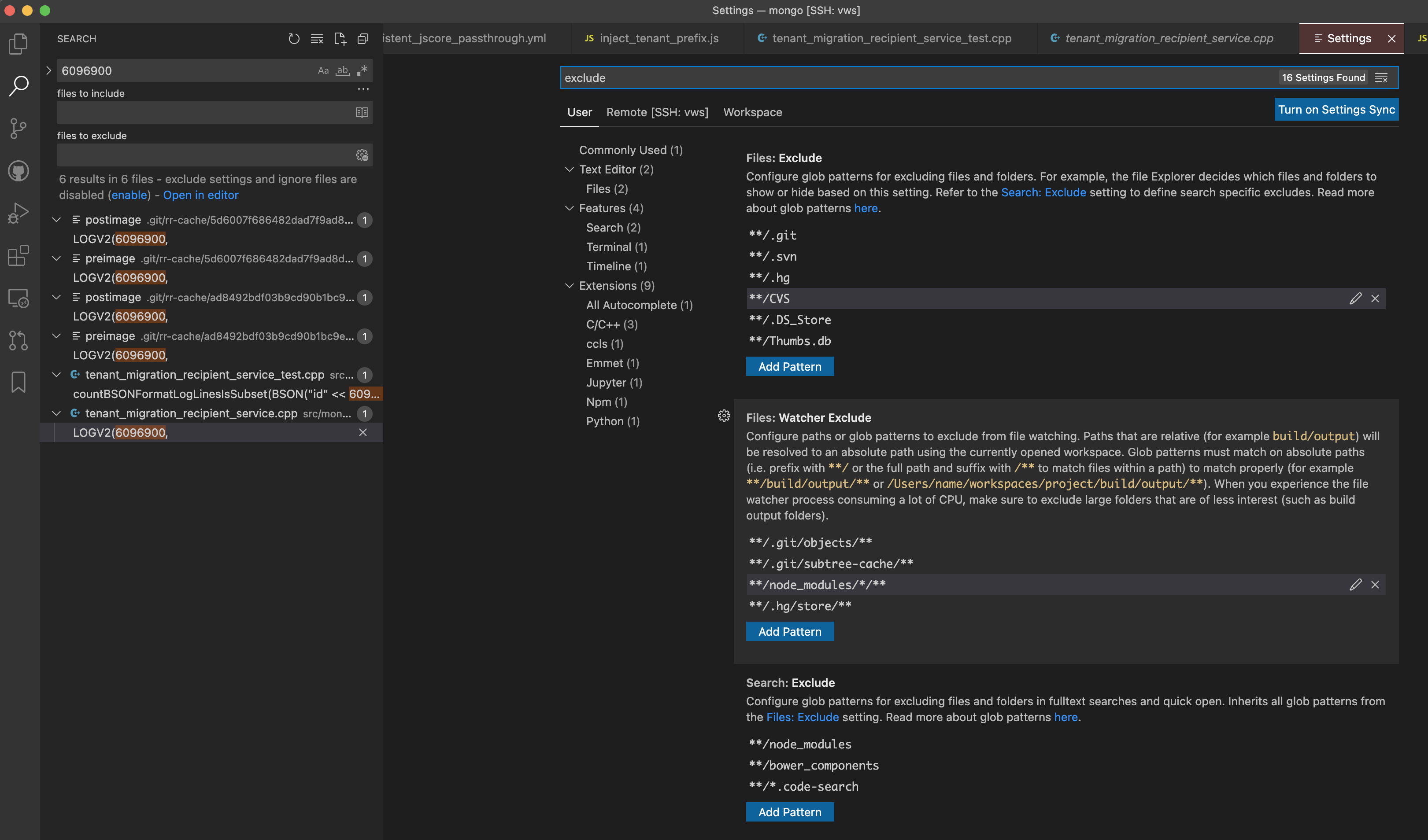 Search Still Improperly Matches Files Inside Git · Issue 138376 · Microsoftvscode · Github 