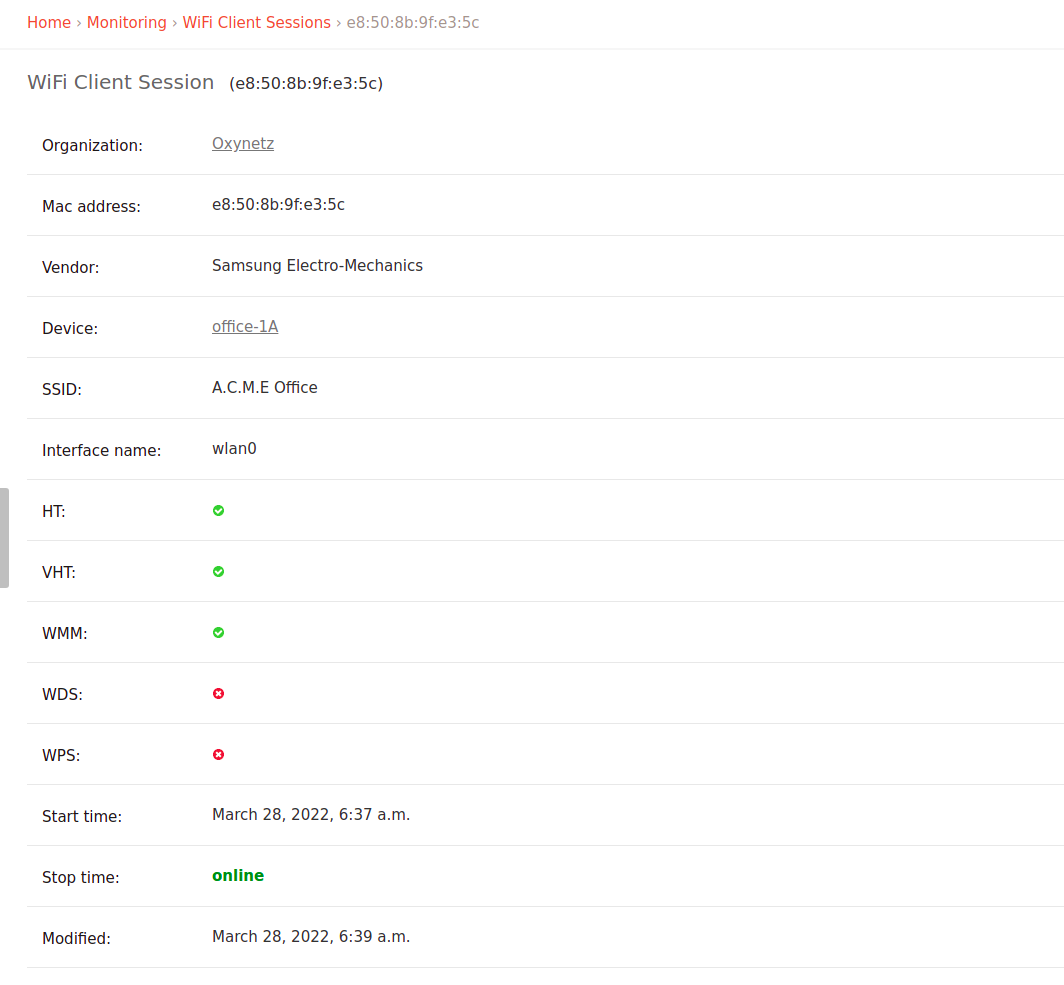 [feature] Store Wifi Sessions · Issue 360 · Openwisp Openwisp Monitoring · Github