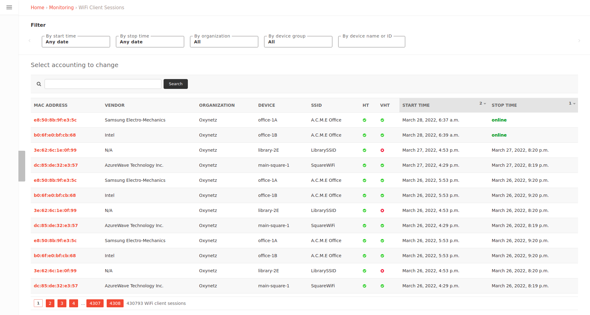 [feature] Add WiFi clients tab to device page · Issue #362 · openwisp/openwisp-monitoring · GitHub