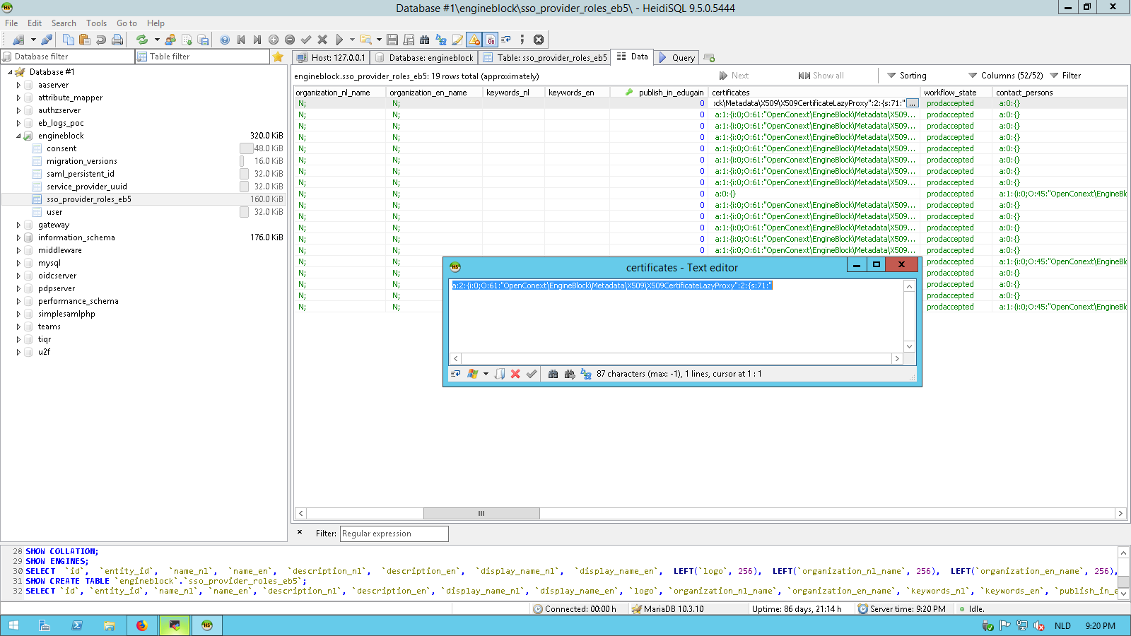 Text-editor: partial content shown for PHP serialized content in LONGTEXT · Issue #476 ...