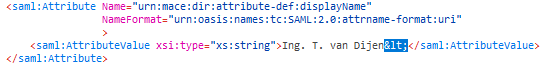 Special characters in attribute value not escaped in XML · Issue #1160 · simplesamlphp ...