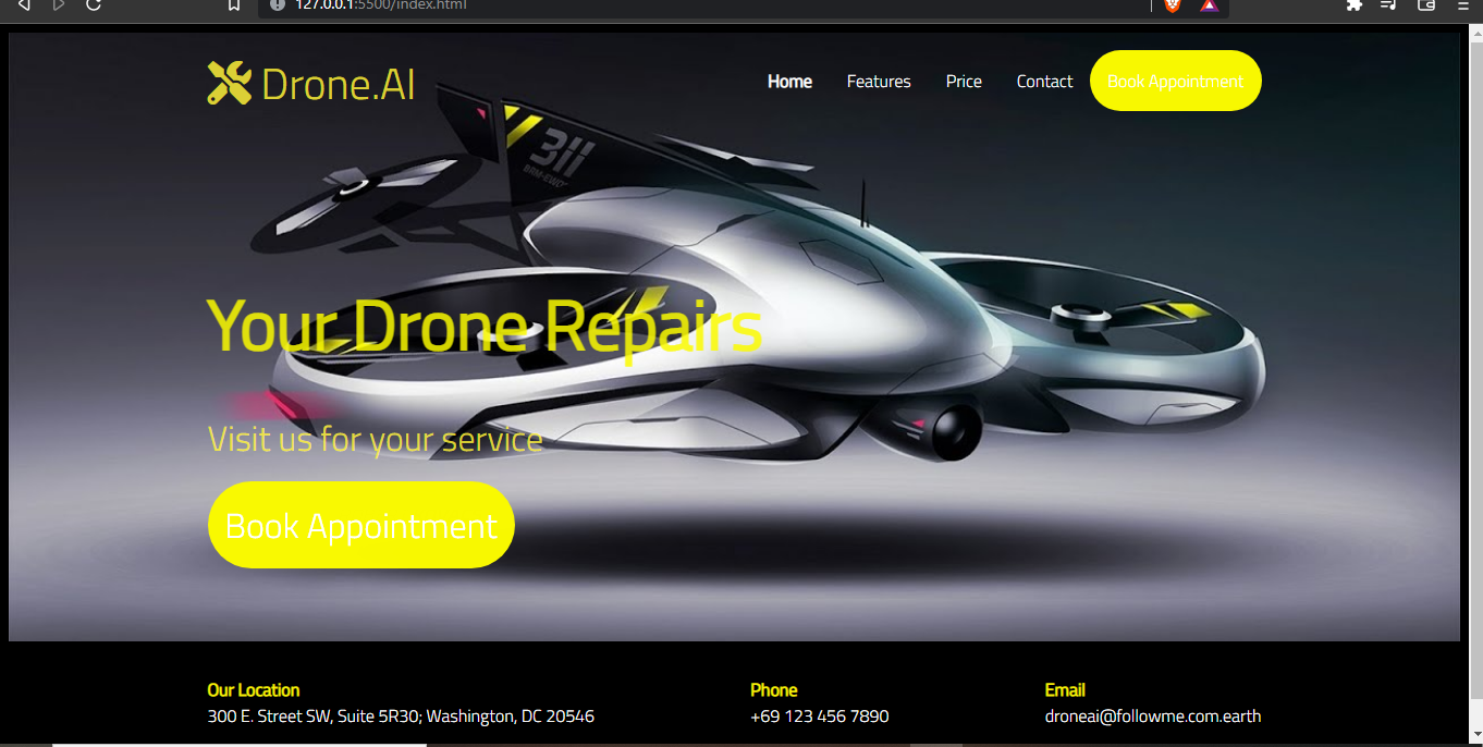 GitHub - jolimadev/Drone.ia: Home Page of Drone Repair Services. Made ...