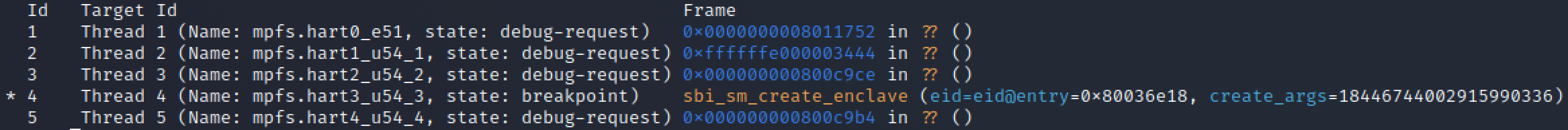 Custom OpenSBI runs only on one core · Issue #37 · polarfire-soc/hart-software-services · GitHub