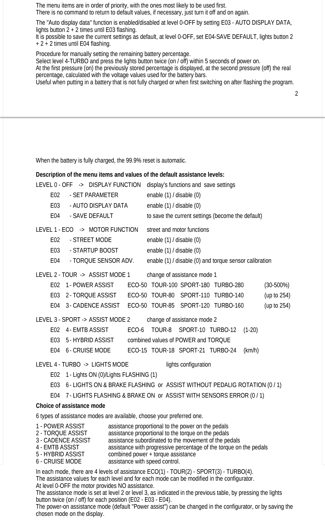 E02 E03 E04 are not flashing · Issue #64 · emmebrusa/TSDZ2-Smart-EBike-1 · GitHub