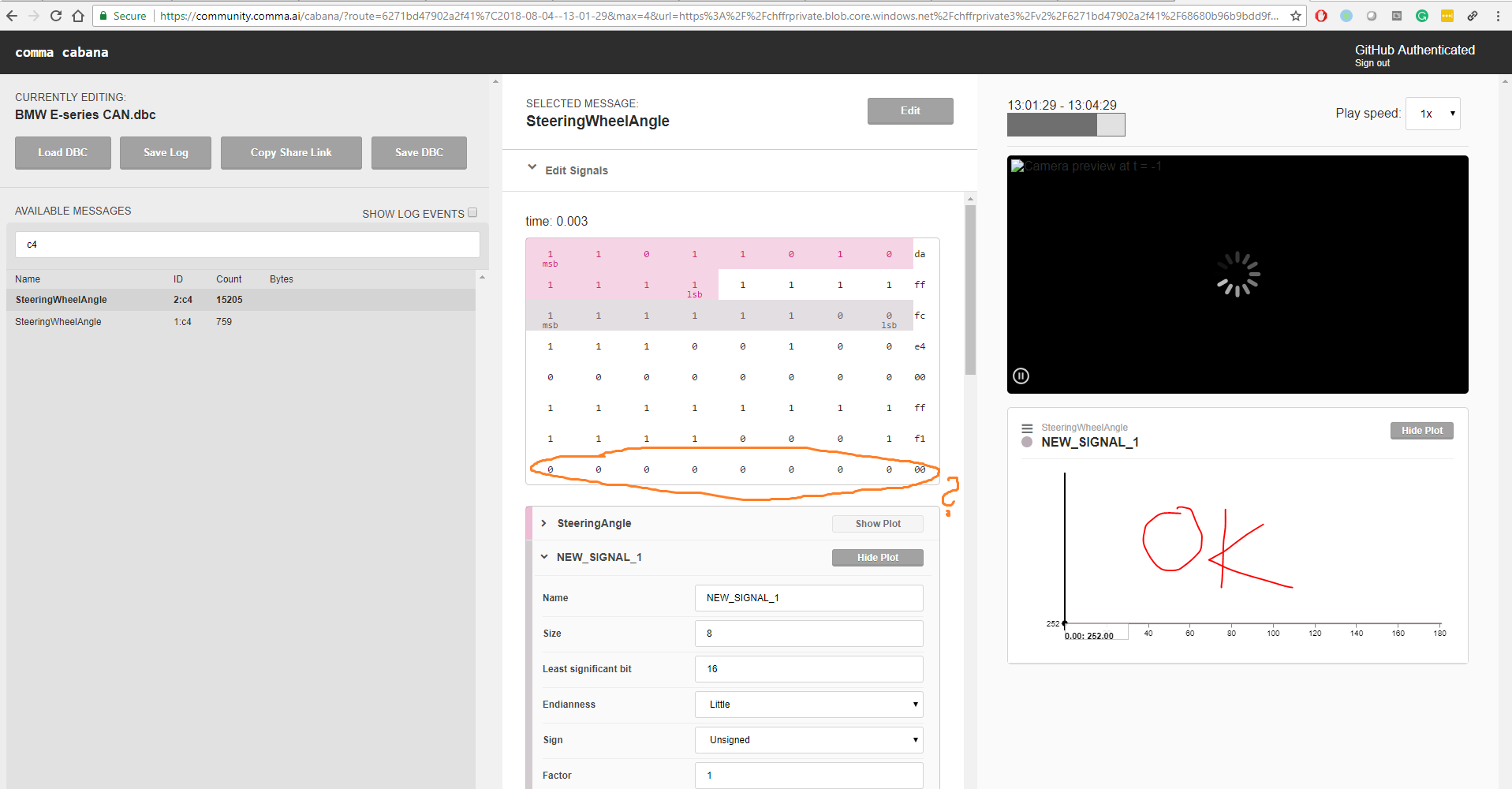 Cabana incorrect little endian calculation · Issue #27 · commaai/cabana-issues · GitHub