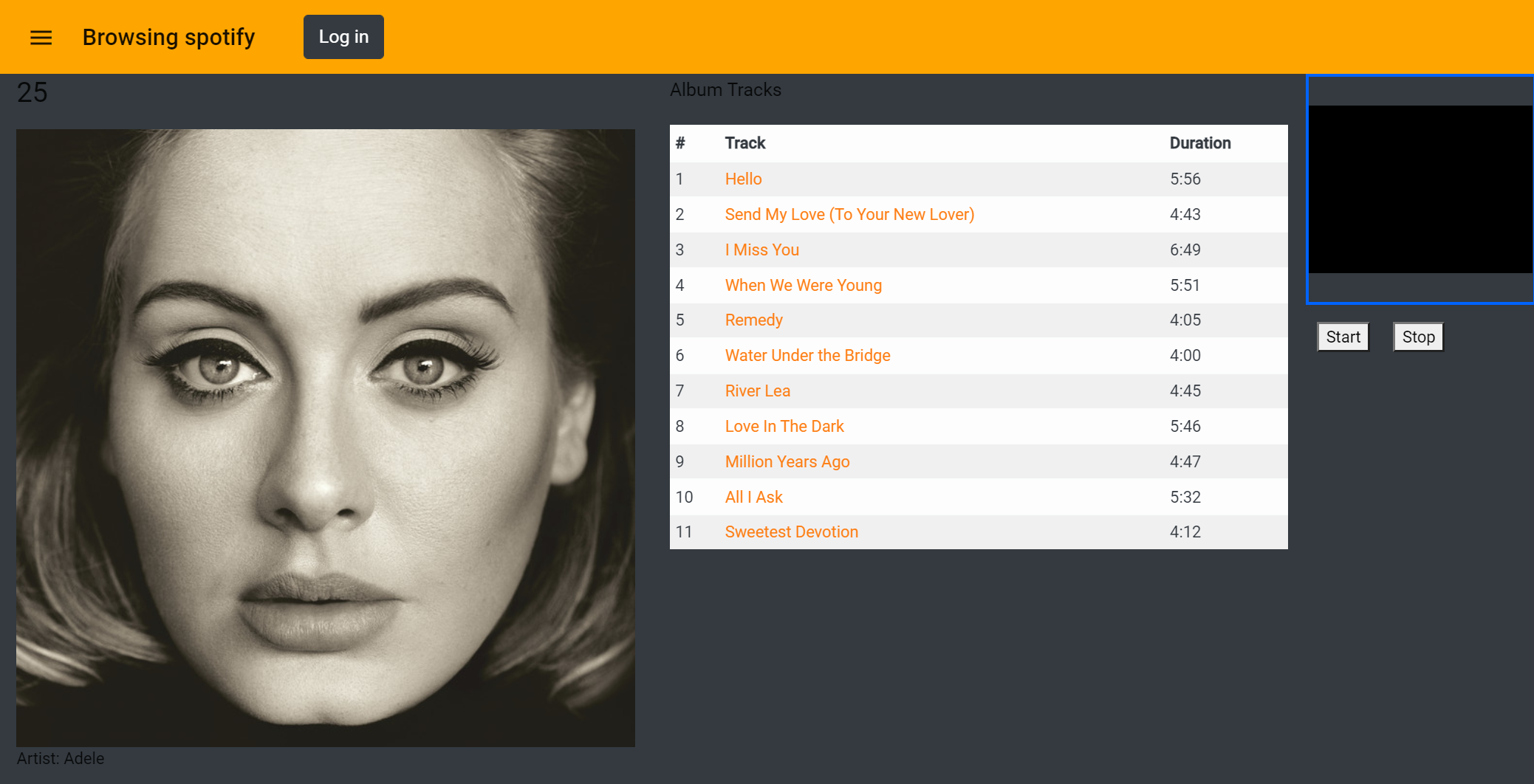 GitHub - dtang1999/SpotifyBrowser