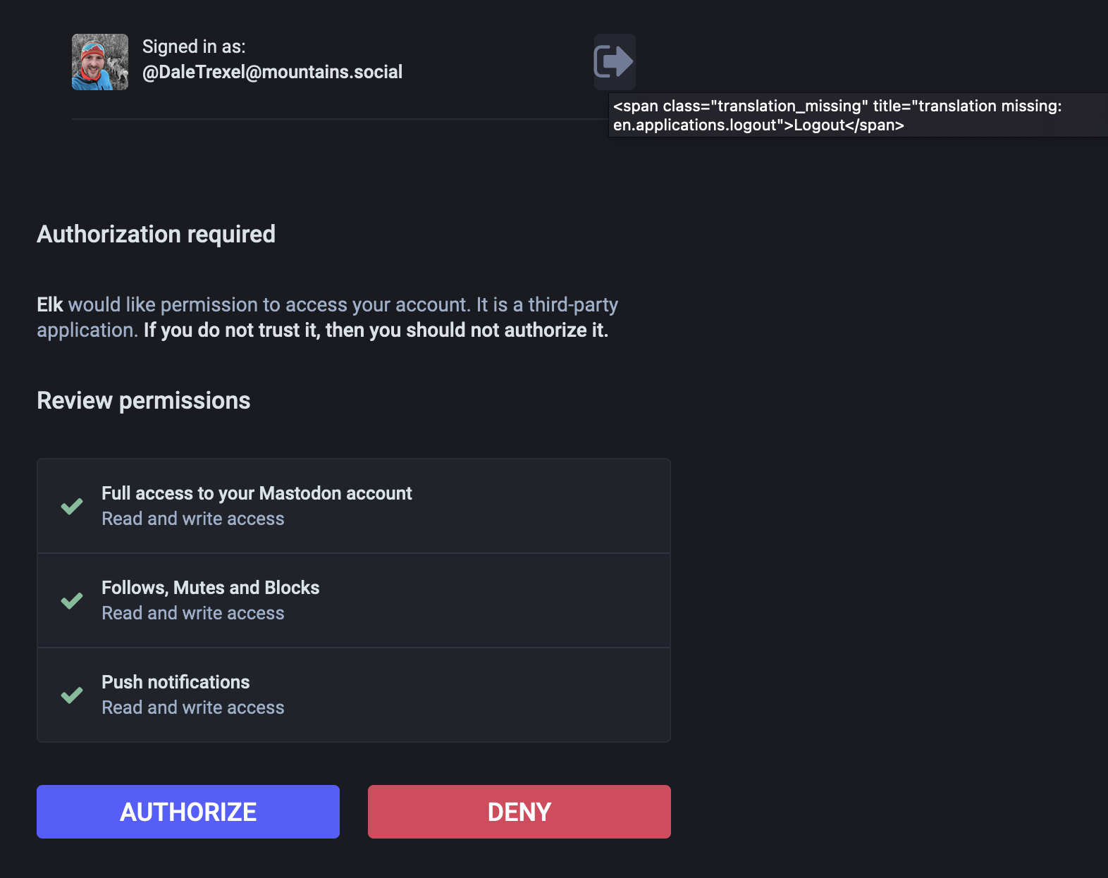 Log in to multiple accounts on the same server · Issue #2204 · elk-zone/elk · GitHub