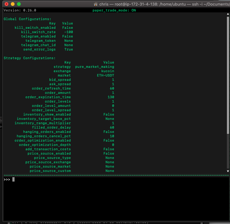[BUG] Unable to run status command in several connectors while paper trading · Issue #1666 ...