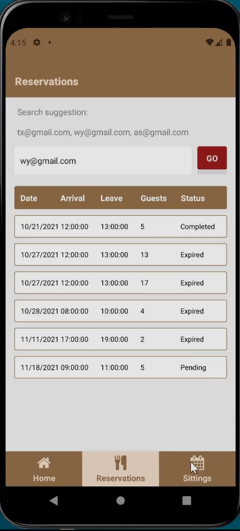 GitHub - ThomasWYang/reservation-system-react-app