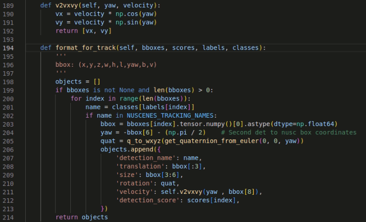 About tracking and coordinate system · Issue #256 · mit-han-lab ...