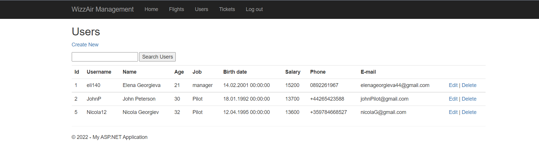 GitHub - ElenaGeorgieva14/AirlineManagementSystem