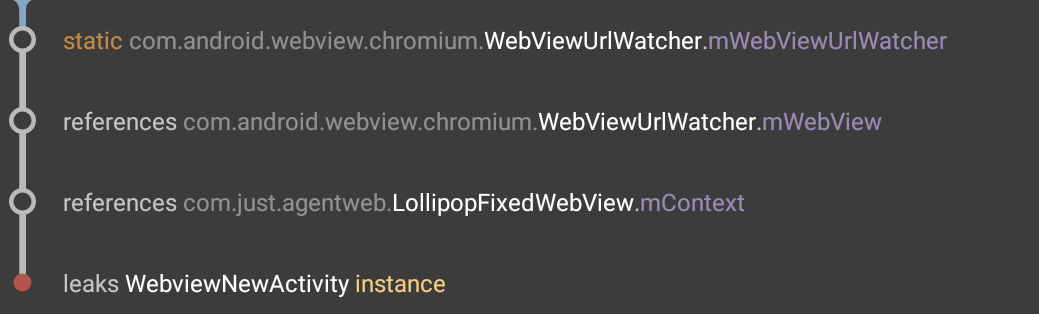 在6.0.1上发生了内存泄漏 · Issue #822 · Justson/AgentWeb · GitHub