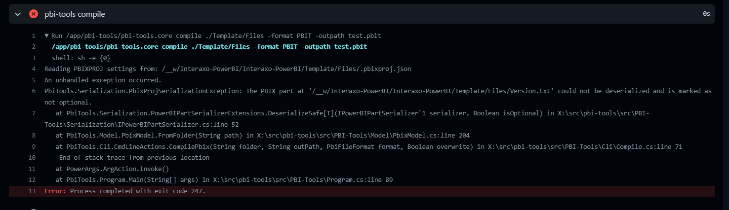 Is It Possible To Create Pbit File Through Github Actions Workflow · Issue 256 · Pbi Tools Pbi