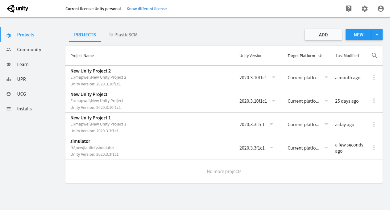 Error when starting unity · Issue #1913 · lgsvl/simulator · GitHub
