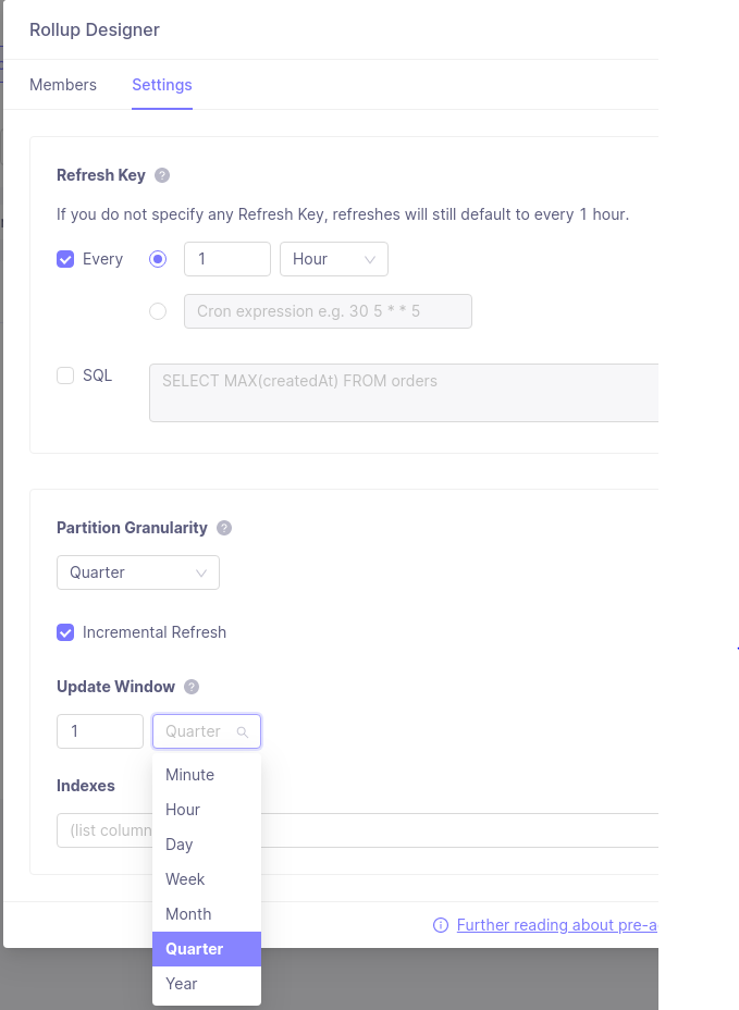 Rollup Designer & Documentation Don't Match CubeValidator updateWindow Options · Issue #3586 ...