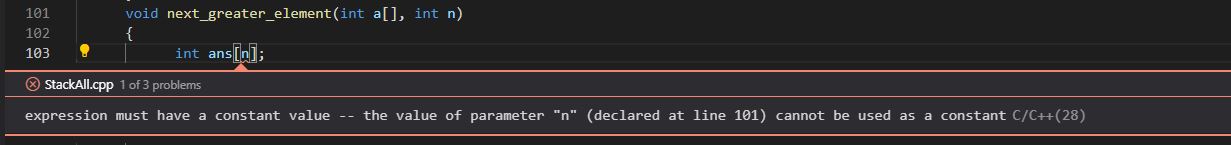 Variable Length Arrays Misidentified as Errors by Intellisense · Issue #7979 · microsoft/vscode ...