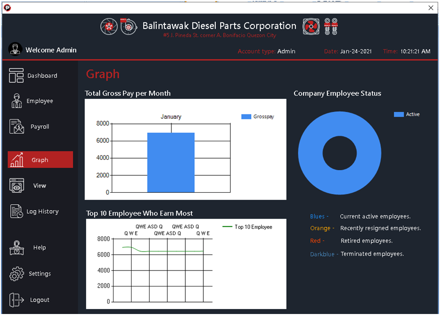 GitHub - ogie05/Payroll-System: Payroll System for Balintawak Diesel ...