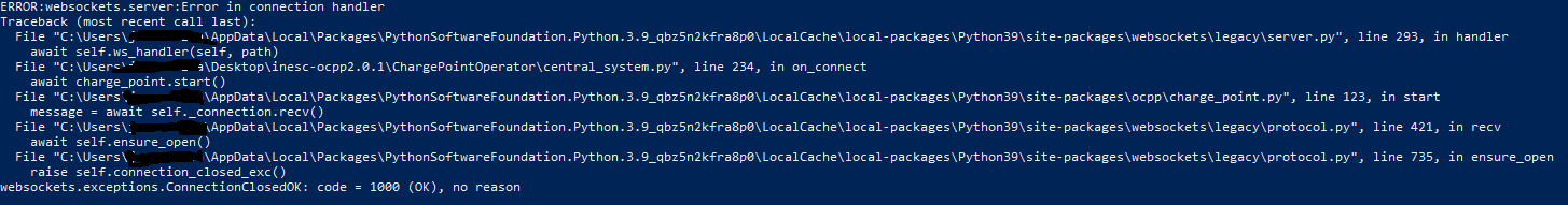 How To Know Which Cs Is Disconnected · Issue 282 · Mobilityhouse Ocpp · Github
