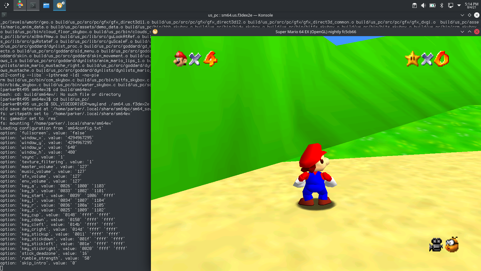 Using Wayland SDL video driver causes severe banding · Issue #475 · sm64pc/sm64ex · GitHub