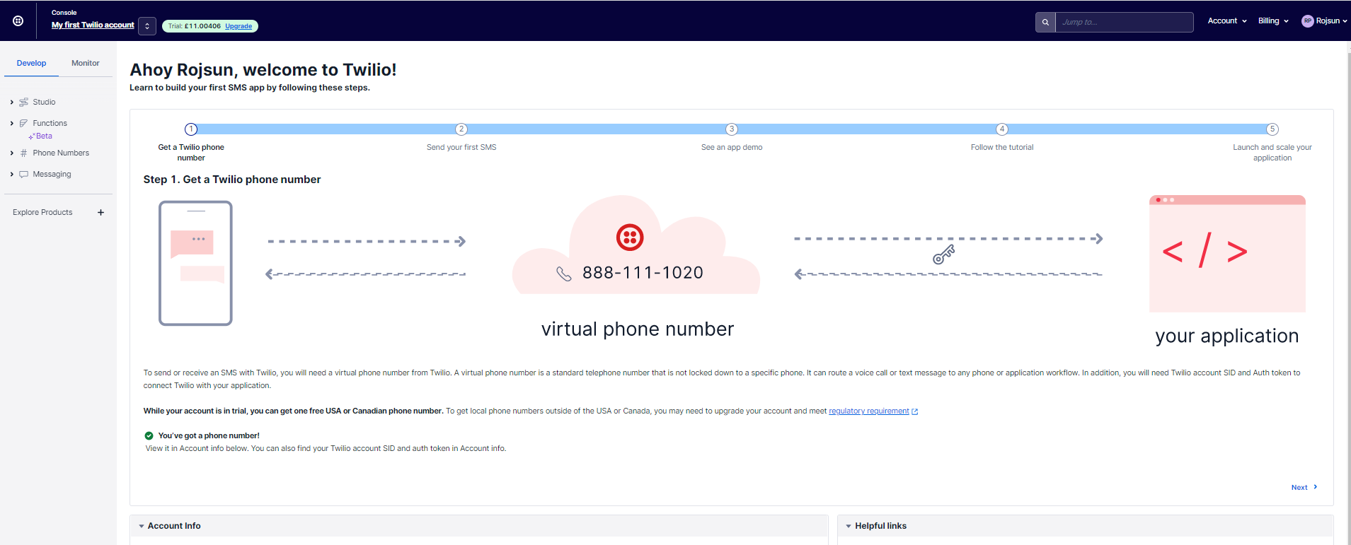 Github Rojsun25 Connect Api Using Python Ingest Retrieve Messages From The Twilio Trail