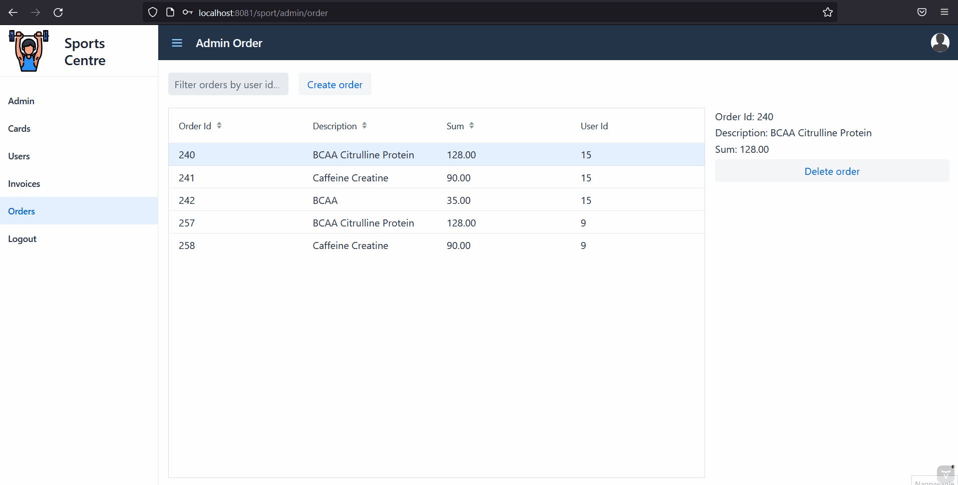 GitHub - plecicki/sports-centre-frontend
