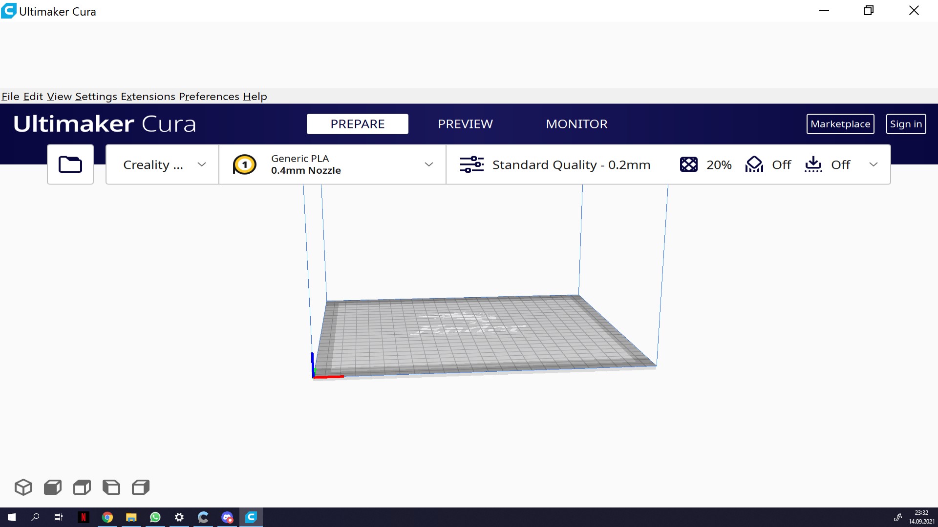 Dragging cura to another monitor makes the UI look strange · Issue ...