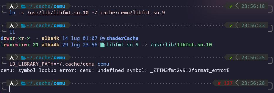 [Linux] Cemu does not work with fmt 10 · Issue #920 · cemu-project/Cemu · GitHub