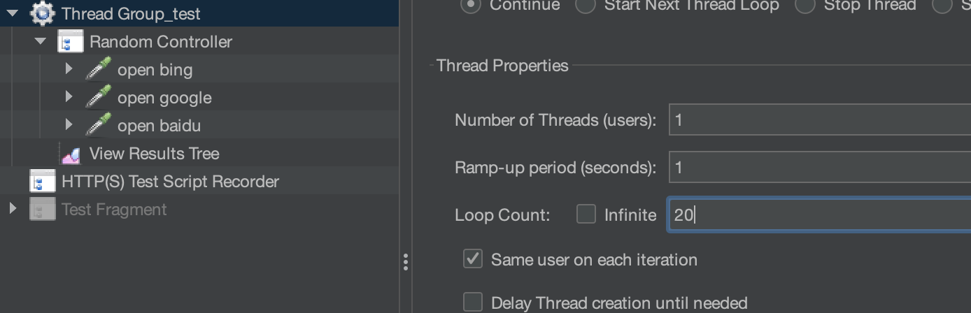 some request is not sent inside the random controller · Issue #5756 · apache/jmeter · GitHub