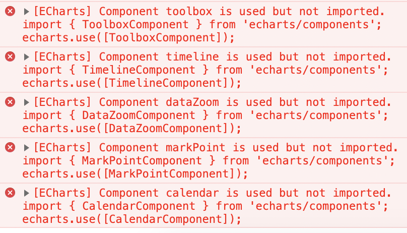 Unexpected component missing error when using theme · Issue #14844 · apache/echarts · GitHub