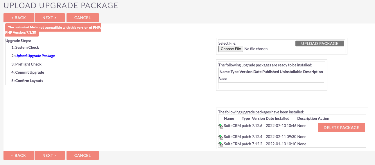 [SuiteCRM] Upgrade 7.12.X => 7.13.3 - PHP issue · Issue #982 · bitnami/vms · GitHub
