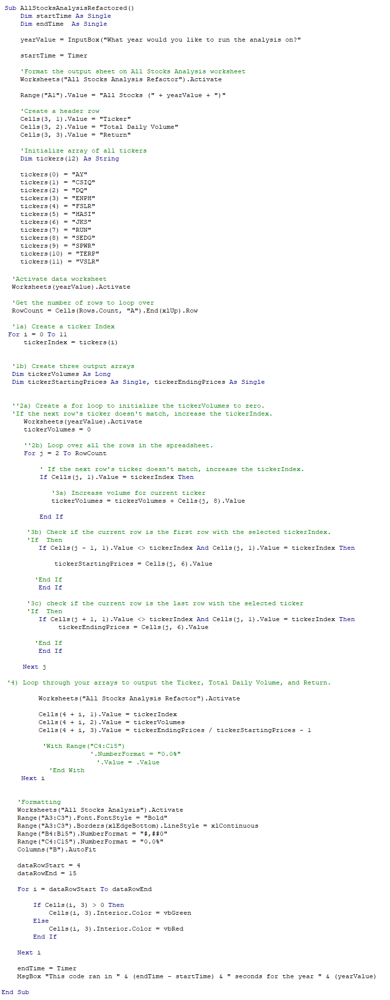 GitHub - BananaOctopus/VBA-Challenge