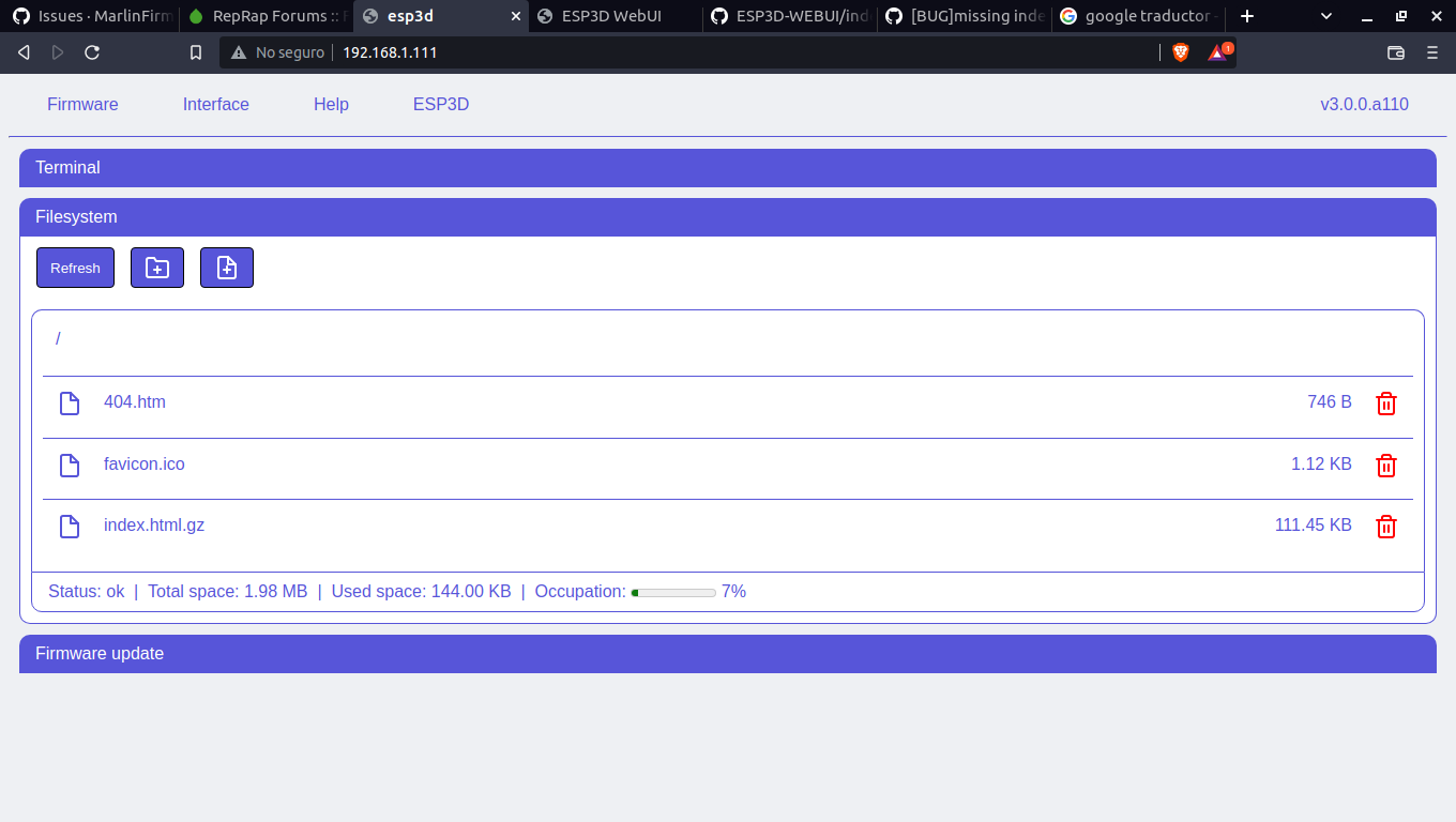 Index.html.gz connection failed · Issue #758 · luc-github/ESP3D · GitHub