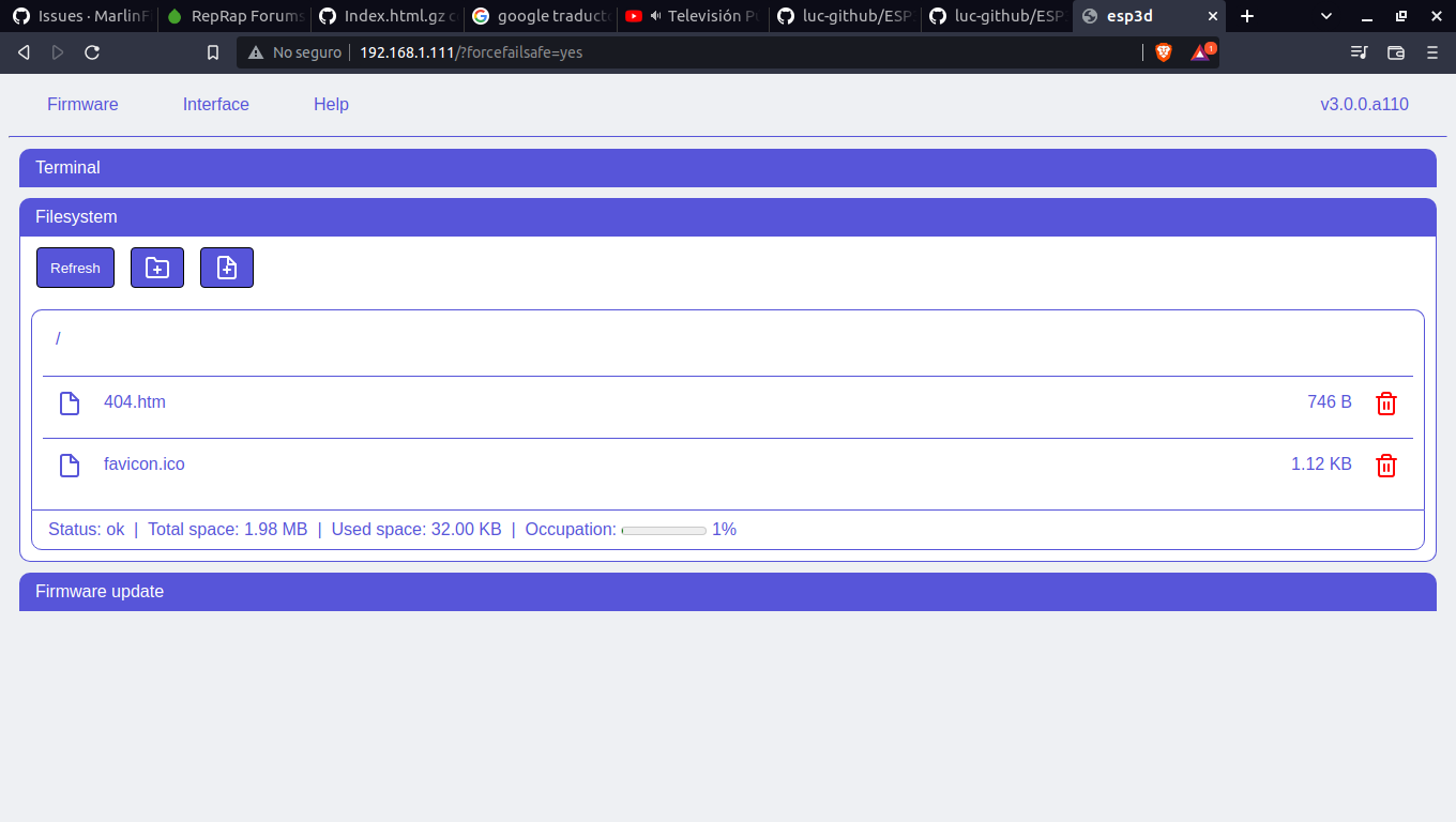 Index.html.gz connection failed · Issue #758 · luc-github/ESP3D · GitHub