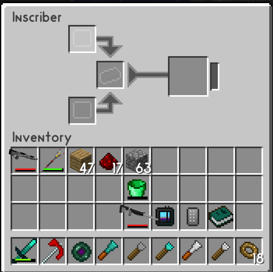 Inscriber Not Allowing Any Chisels In The Top Slot · Issue 2156 · Darkpacksskyfactory 4 · Github