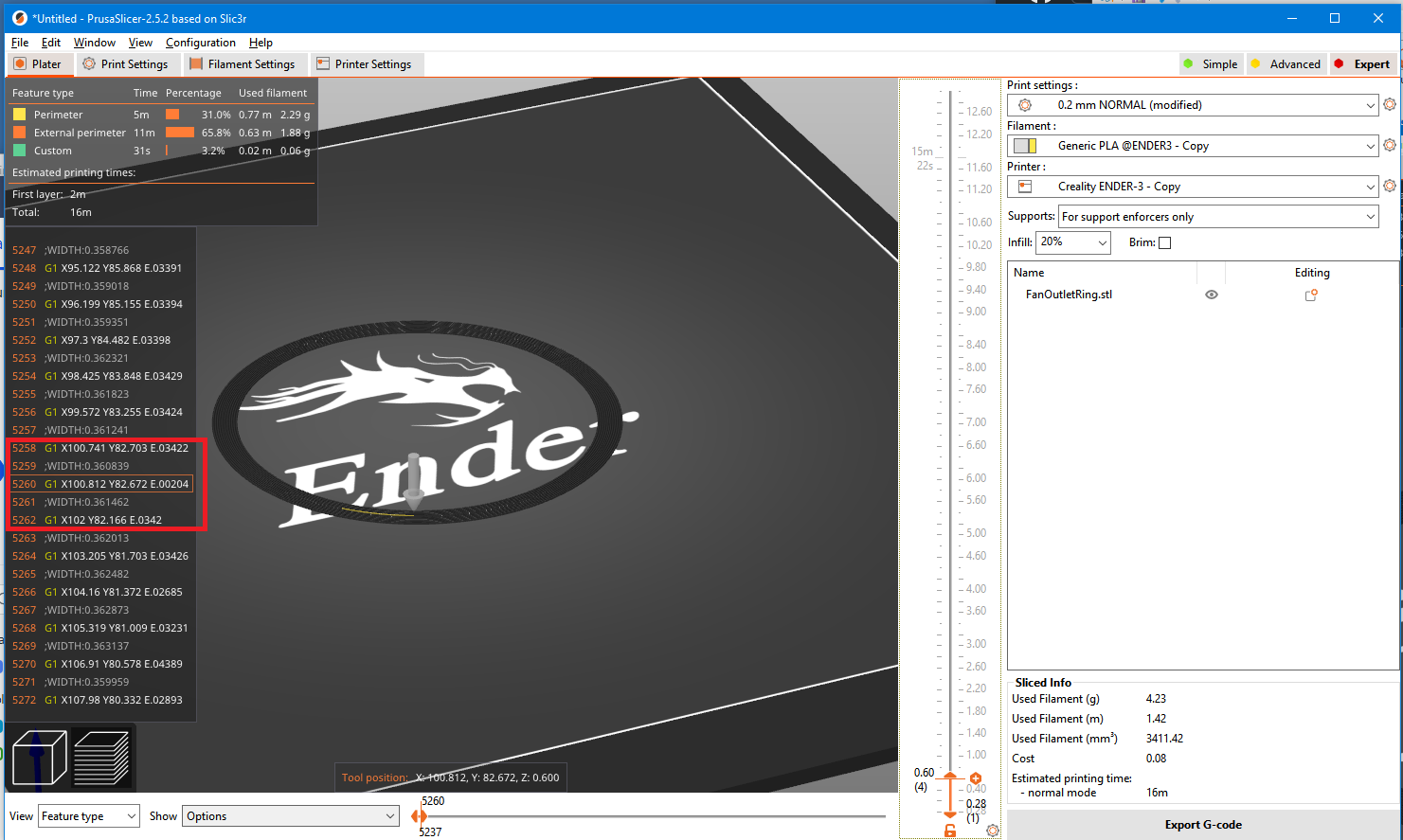 Arachne generator producing gcode with too rapid E speed changes · Issue #10855 · prusa3d ...