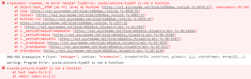 any type and typeof operator · Issue #1915 · microsoft/pxt-microbit · GitHub