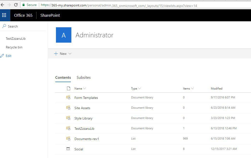 Access to personal OneDrive for Business Site Contents · Issue #878 · OneDrive/onedrive-api-docs ...