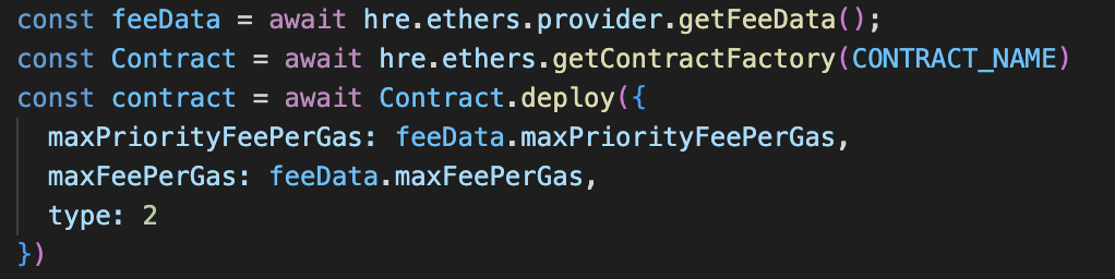 Add option to adjust EIP-1559 gas fields in the Hardhat Network config ...