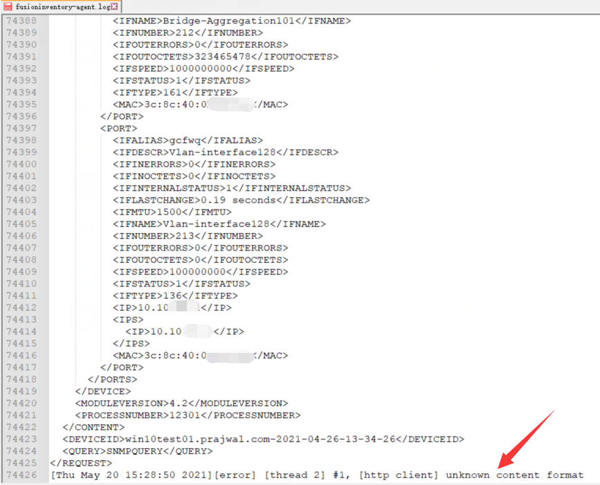 unknown content format · Issue #3174 · fusioninventory/fusioninventory ...