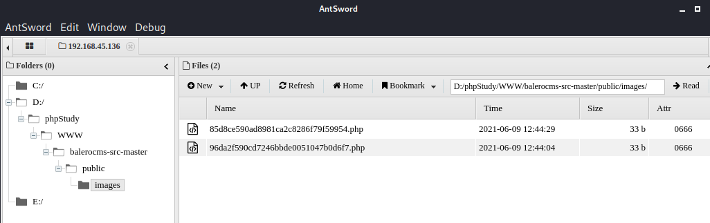 There is a File Upload vulnerablility that can upload a webshell in the CMS. · Issue #2 ...